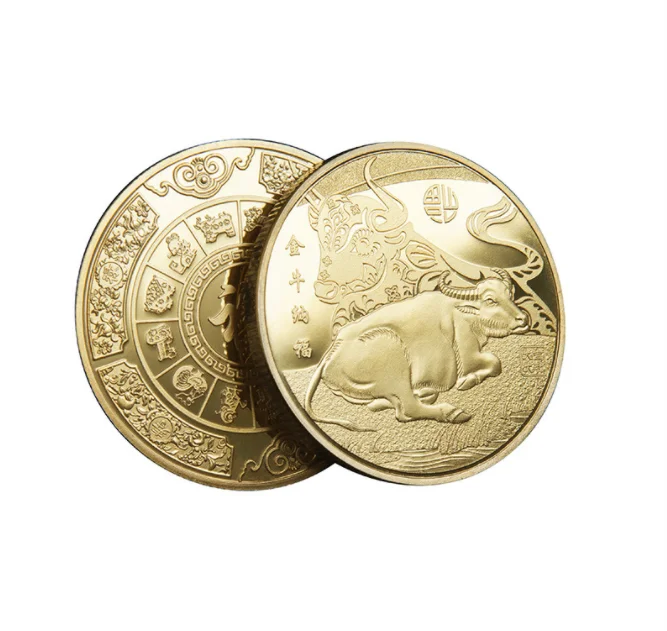 2021 year of ox Chinese coin - munimoro.gob.pe