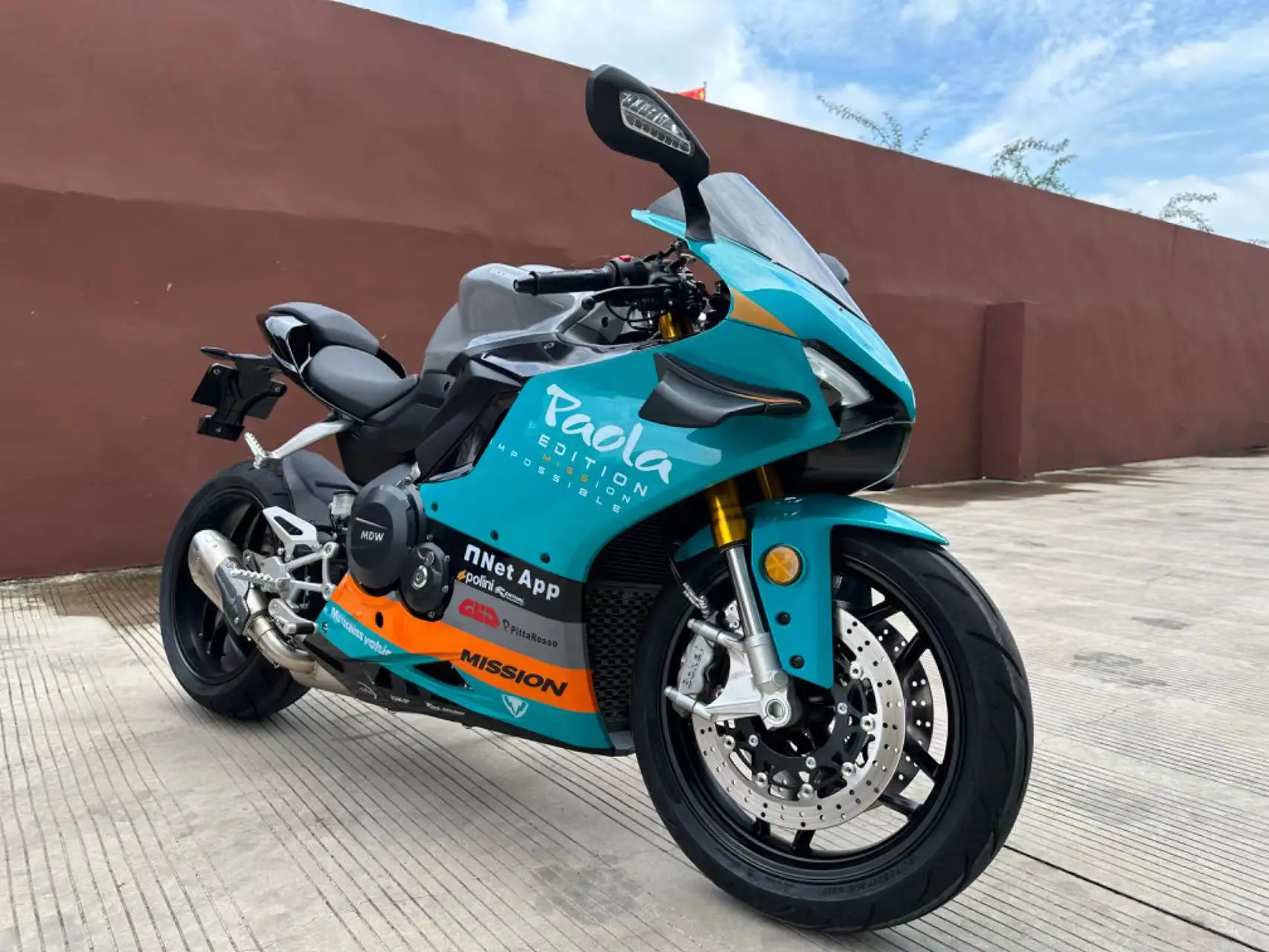 High Performance 800cc Four Cylinder Motorcycle Gas Bike