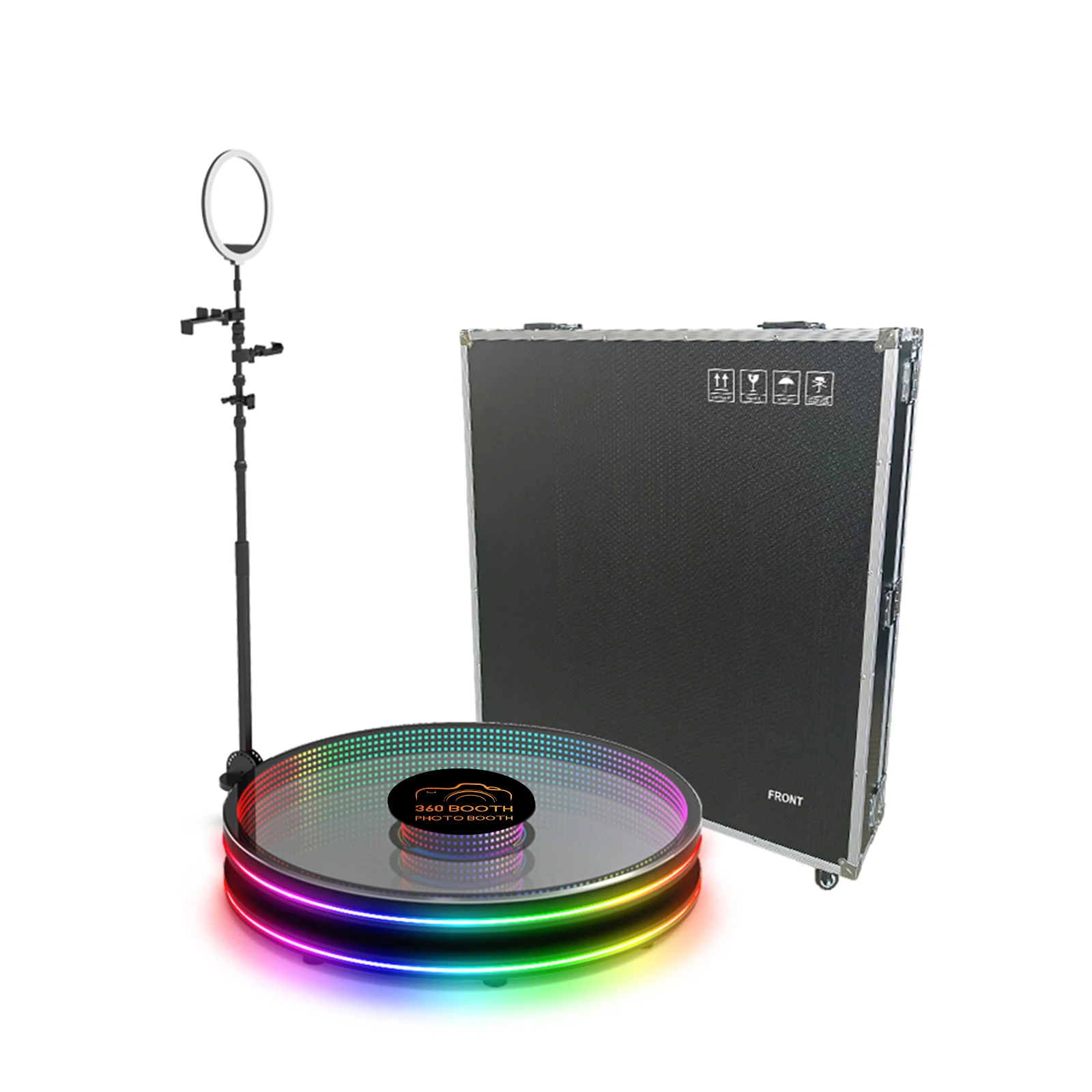 New Adjustable 360 Mirror Tempered Glass 360 Degree Photo Booth Ipad ...