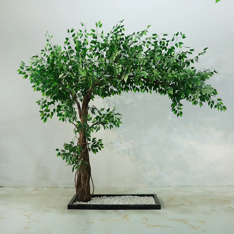 Custom Large Artificial Banyan Tree Realistic Fiberglass Trunk Faux ...