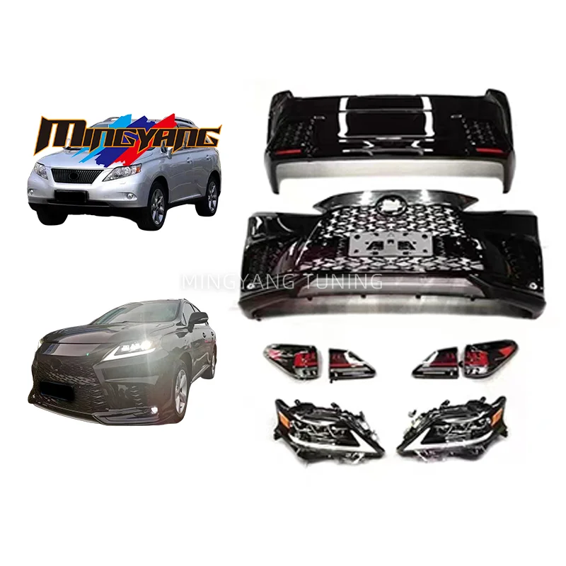 Tuning Facelift Car Bumpers LED Lights Bodykit 2009-2013 For Lexus Rx ...