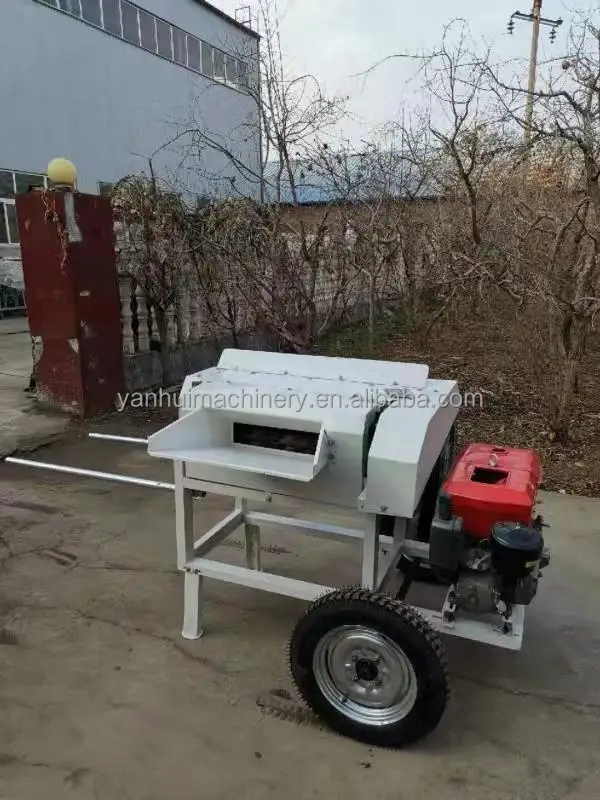 Hemp Leaf and Stem Separating Machine - Sisal Decorticator