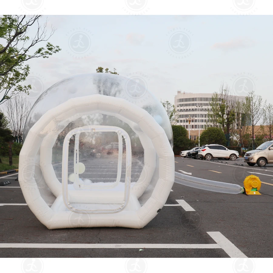 Clear Inflatable Pvc Bubble Dome House Tent Private Camping Inflatable ...