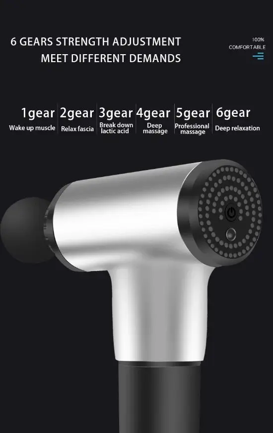 2024 Best Seller Electric Fascial Gun Massager Professional Small ...