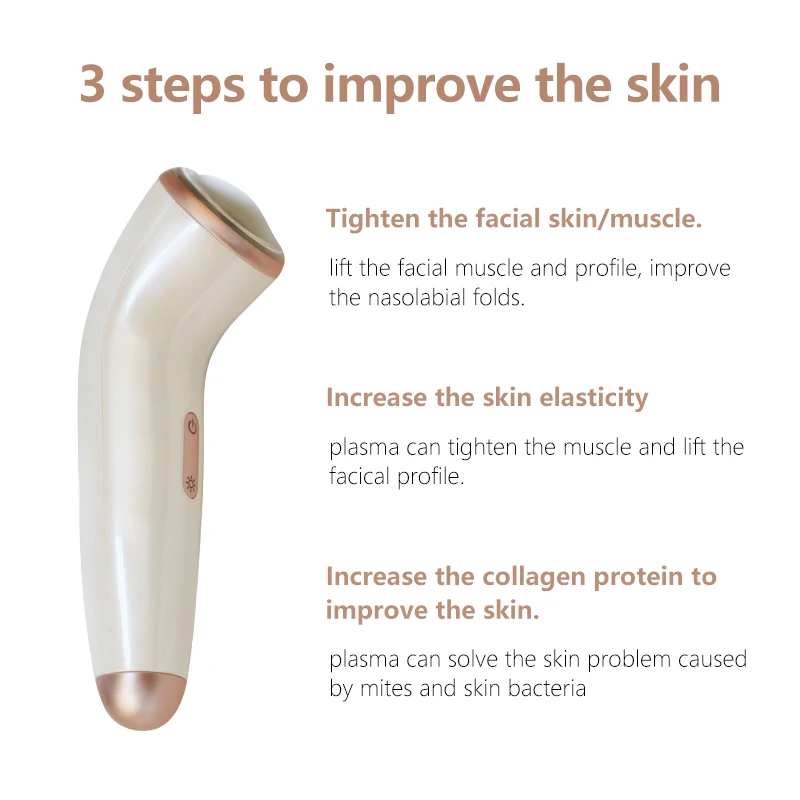 Plasma Beauty Device Daily Routine Maintain Anti-aging Ems Micro ...