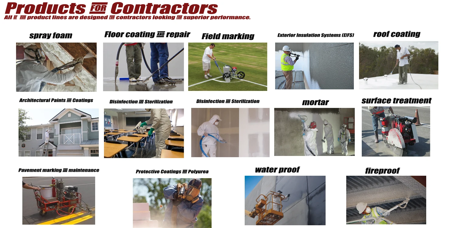 220 Voltage Diesel Motor Cement Sprayer Machine for Wall Plastering