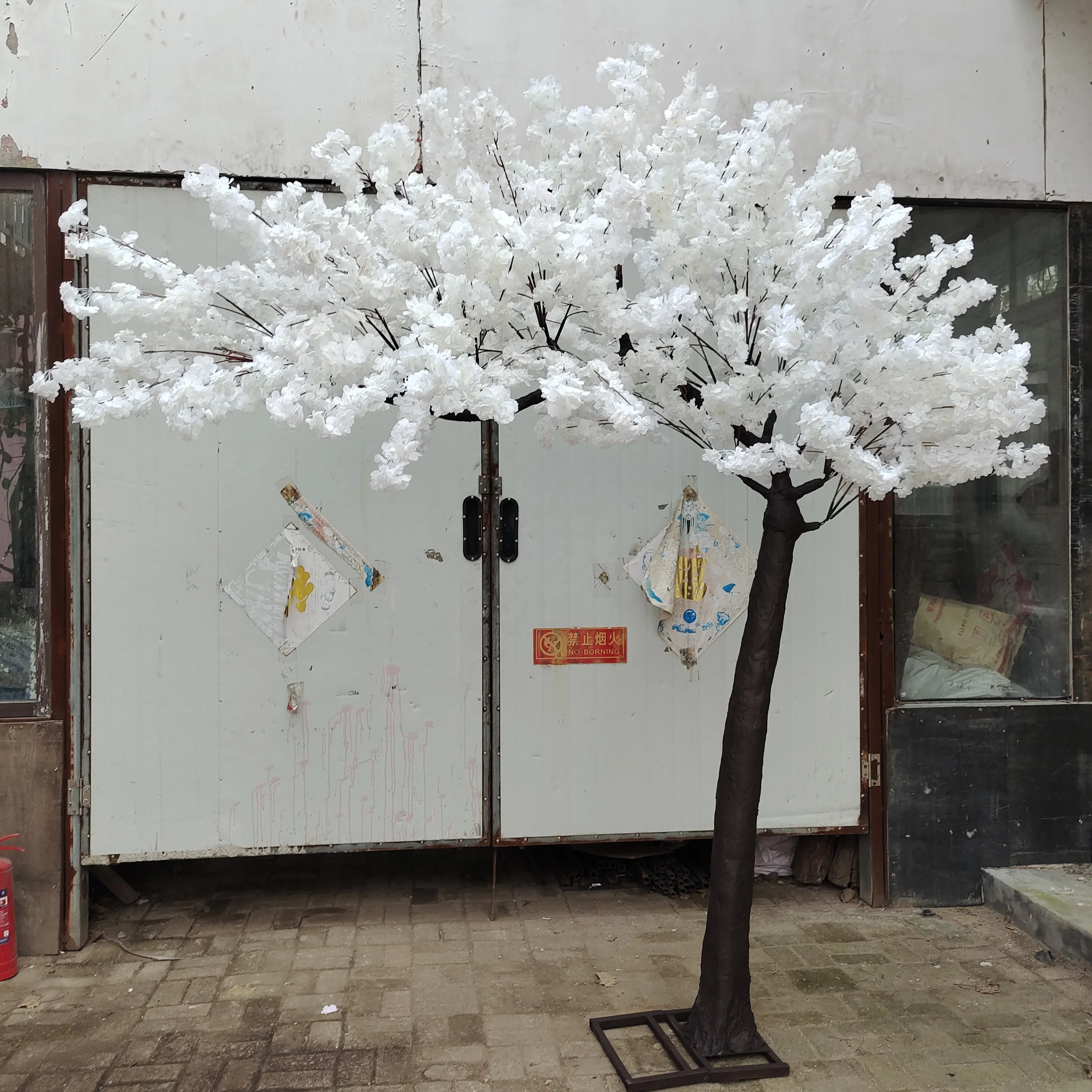 Event Decor Direct Tall Faux Sakura Flower Handmade Tree