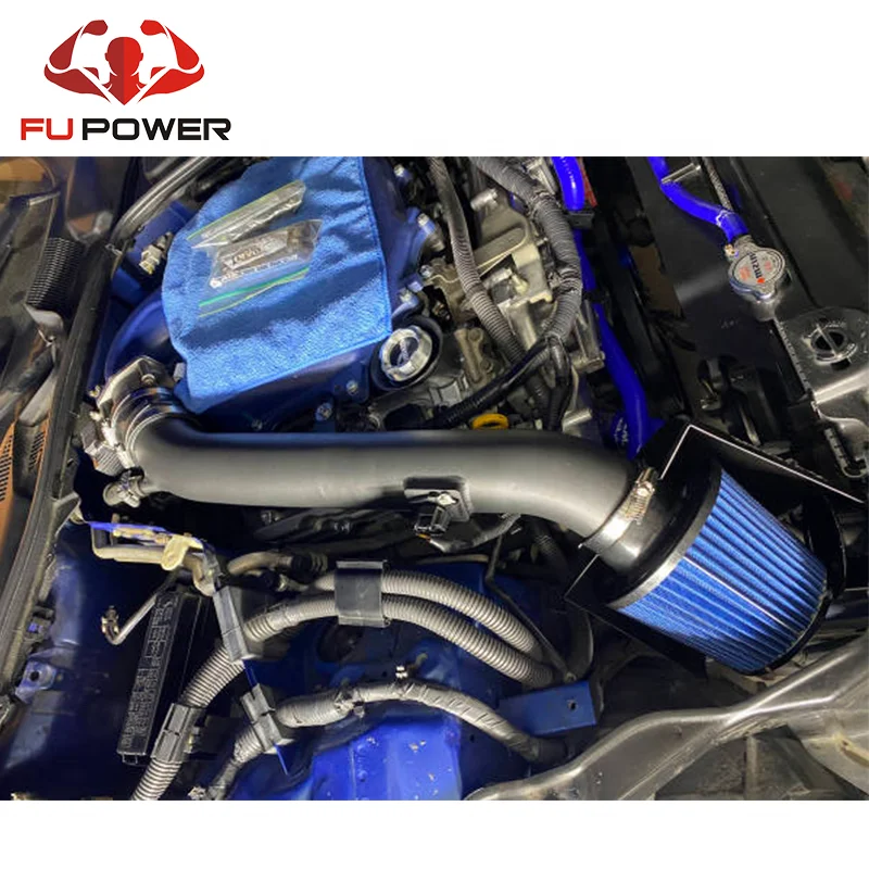 3" Aluminum Short Ram Air Intake System for Rectangular MAF 2003-2007 ...
