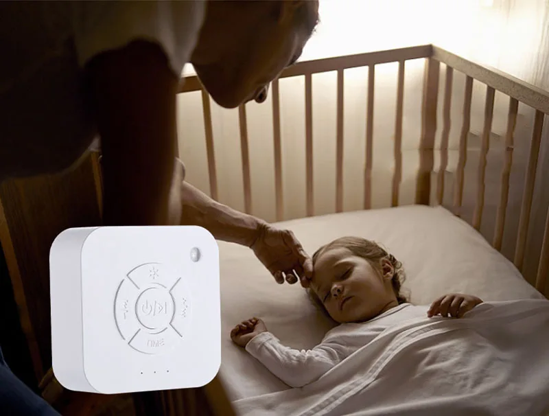 Q1 Sleep Device Mini Portable White Noise Sleep Aid Music Playback Baby ...