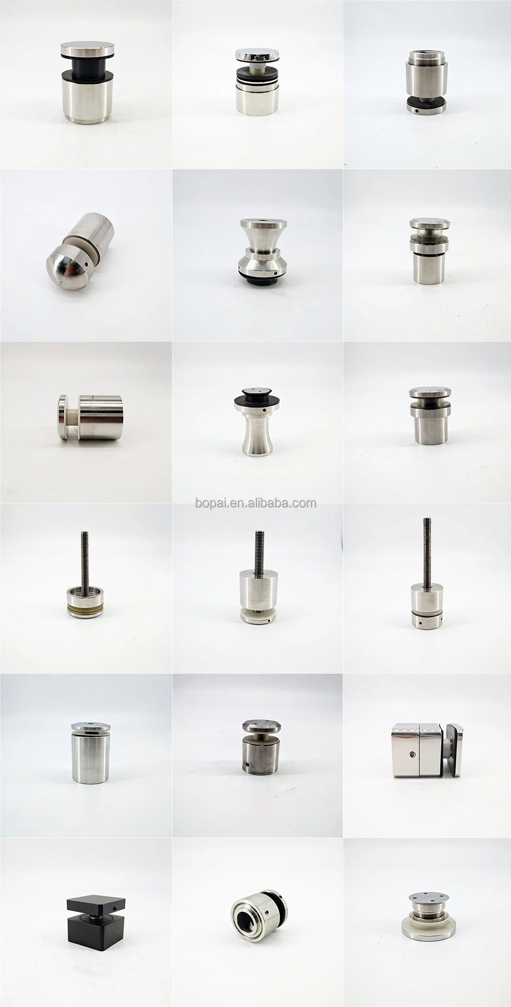 Stainless Steel 304 or 316 Point Fixture Glass Standoff for Railing ...