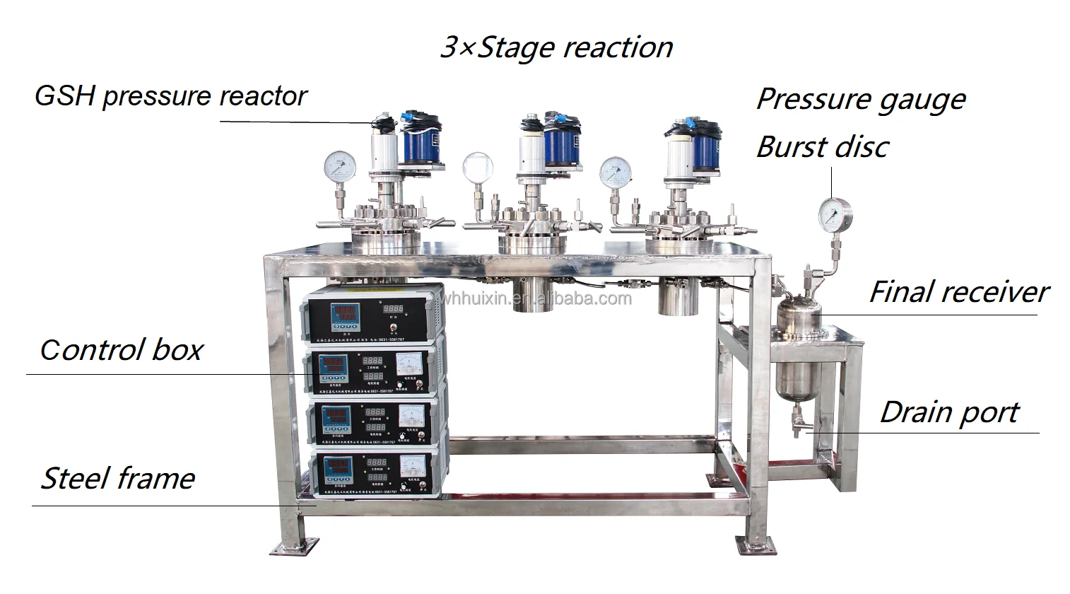 複数の並列CSTRラボ圧力反応器,低価格複数の並列CSTRラボ圧力反応器購買