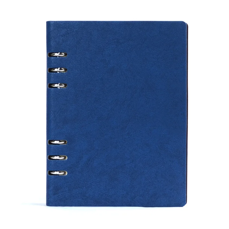 6 Holes Custom Grey Transparent Pvc Refill Paper Personal Organiser ...