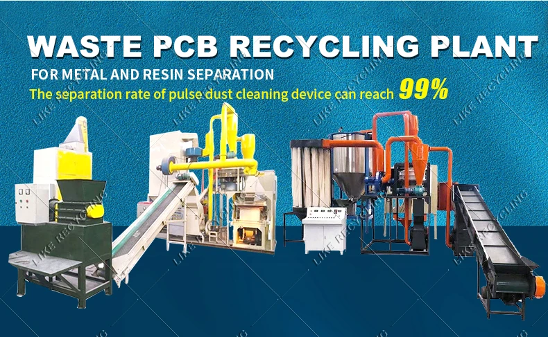 Waste E-waste Printed Circuit Pcb Recycling Machine E Waste Gold ...