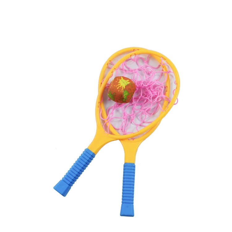 Wholesale Custom Plastic Water Tennis Rackets Catch Ball Racquets Set ...