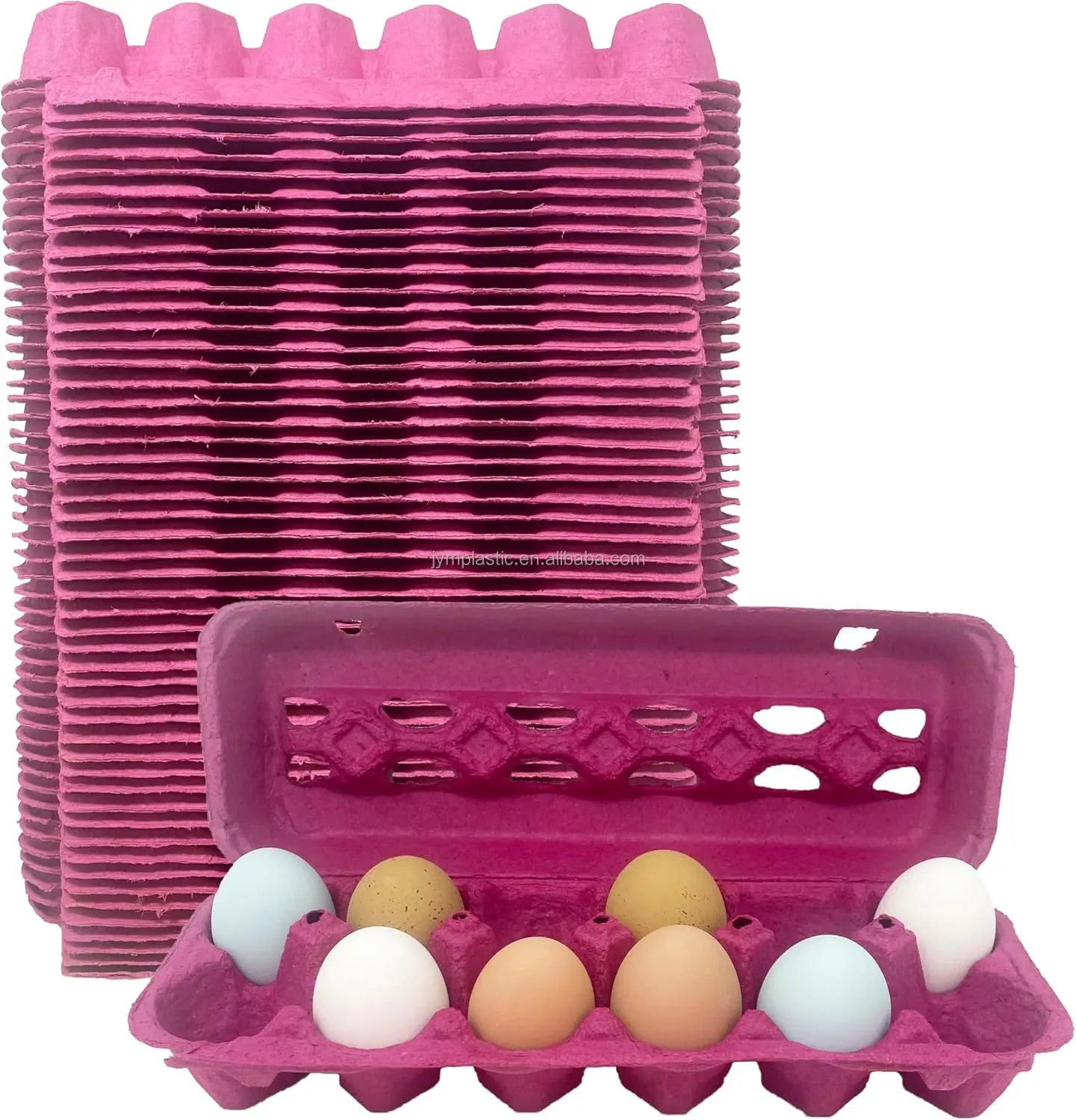 Custom Printed Logo 11 Egg Carton Disposable Recycle Duck Egg Carton ...