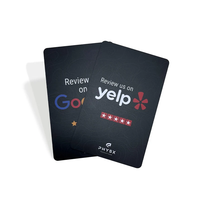 Google Review Card Rfid Nfc Business Card Iso14443a 13.56mhz Ntag213 ...