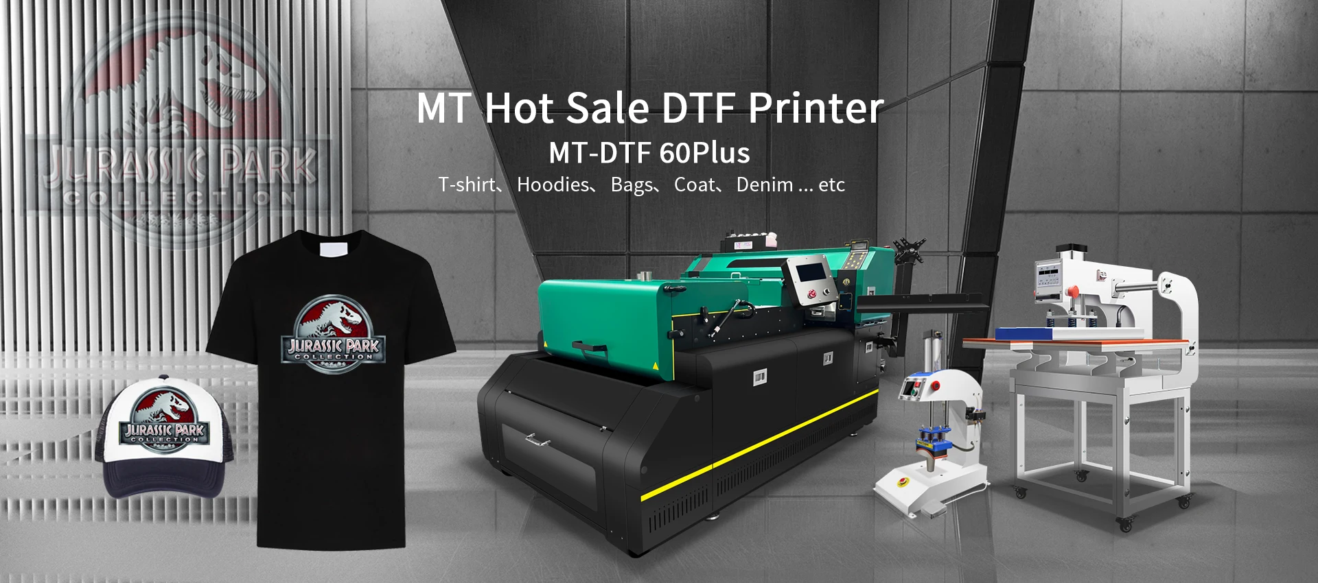 Mt Mtutech All-in-one Dtf 60cm Inkjet Dtf T Shirt Printer Print Machines With Dual I3200 Head ...
