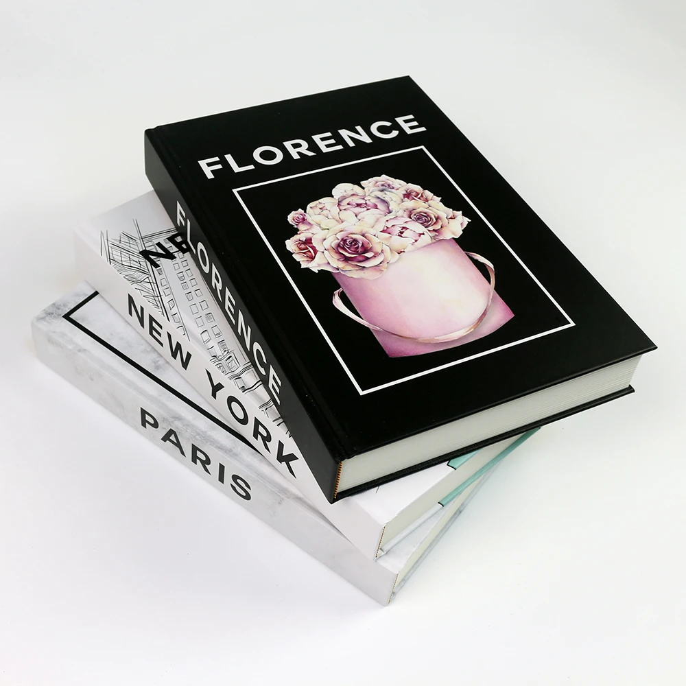 Fashion Luxury Hardcover Book Printing Hotel Coffee Table Decorative ...