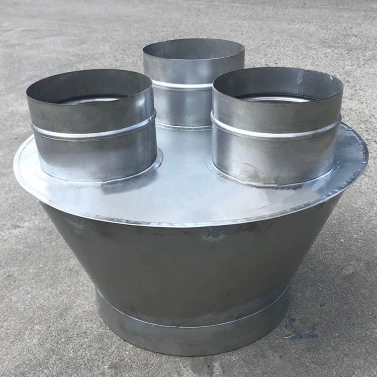 Galvanized White Iron Sheet Air Duct Supply Box Central Air ...