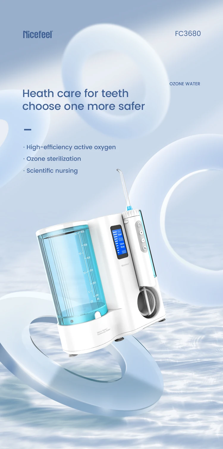 Ozone Family Use Countertop Water Flossers - Beneficial for Health