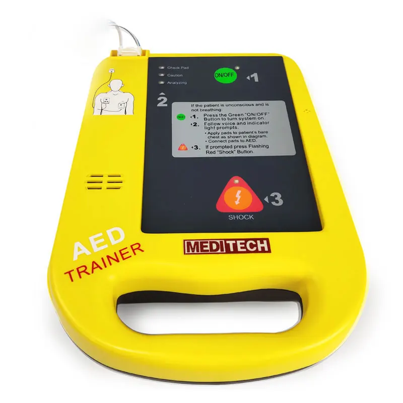 Aed Trainer Cpr Defibrillator Portable Aed Training Unit Teaching How ...