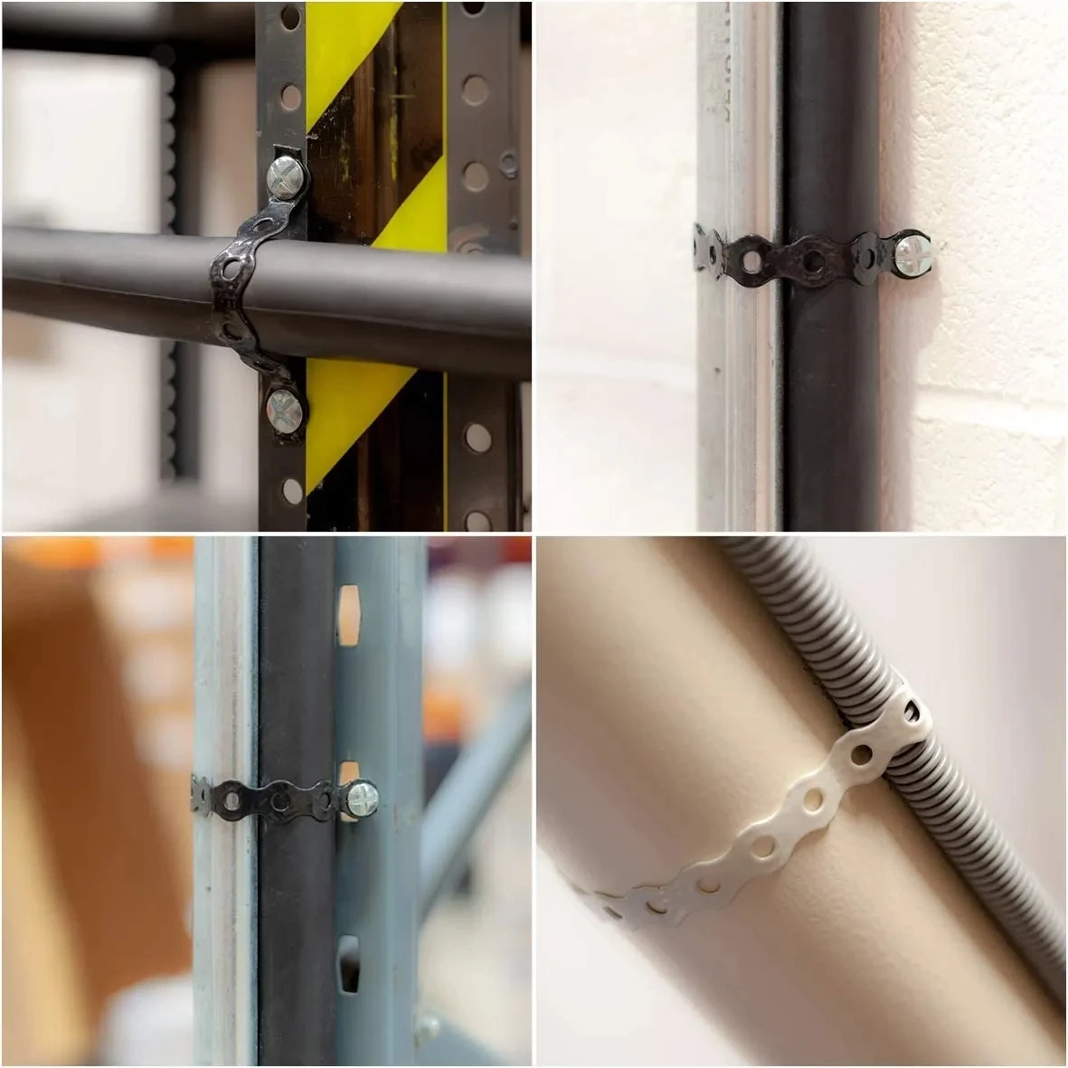 Metal Rounded Perforated Banding Metal Mounting Strip Muti Holes ...