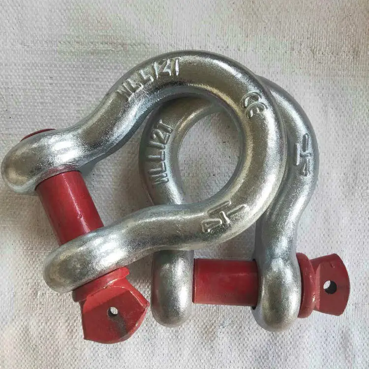 Bolted Bow Shackle High Strength Shackle Surface Galvanized For Use In ...