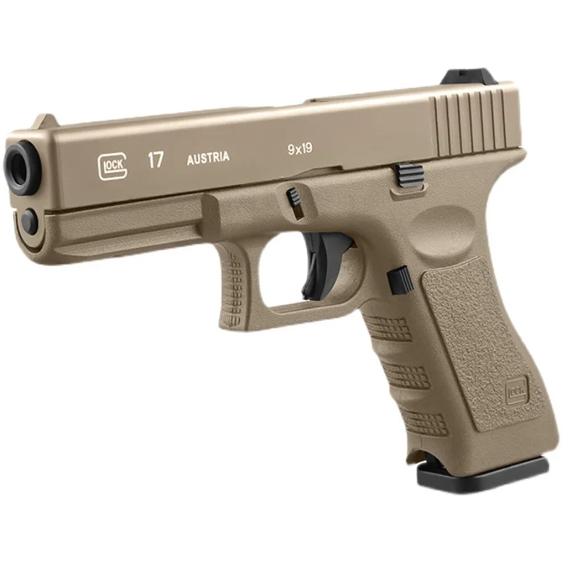 Hot Sell New Nylon Glock G17 Nerf Soft Bullet Gun Toys Simulation Real ...