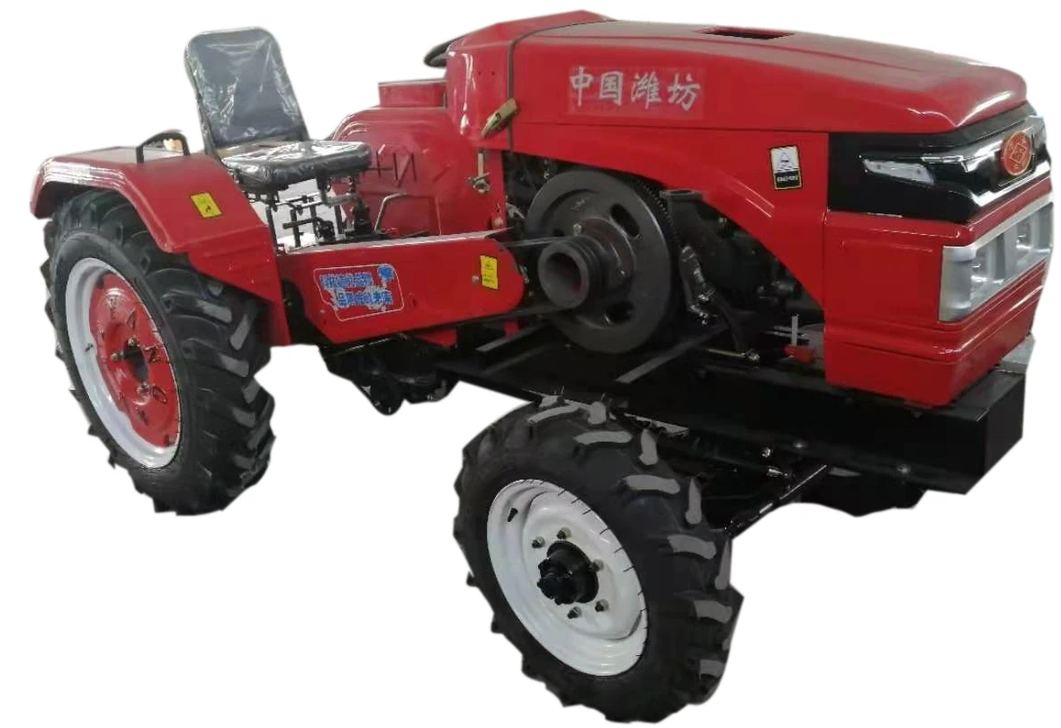 Factory Supply 30hp Electric Start Four Wheel Mini Tractor For Farm ...