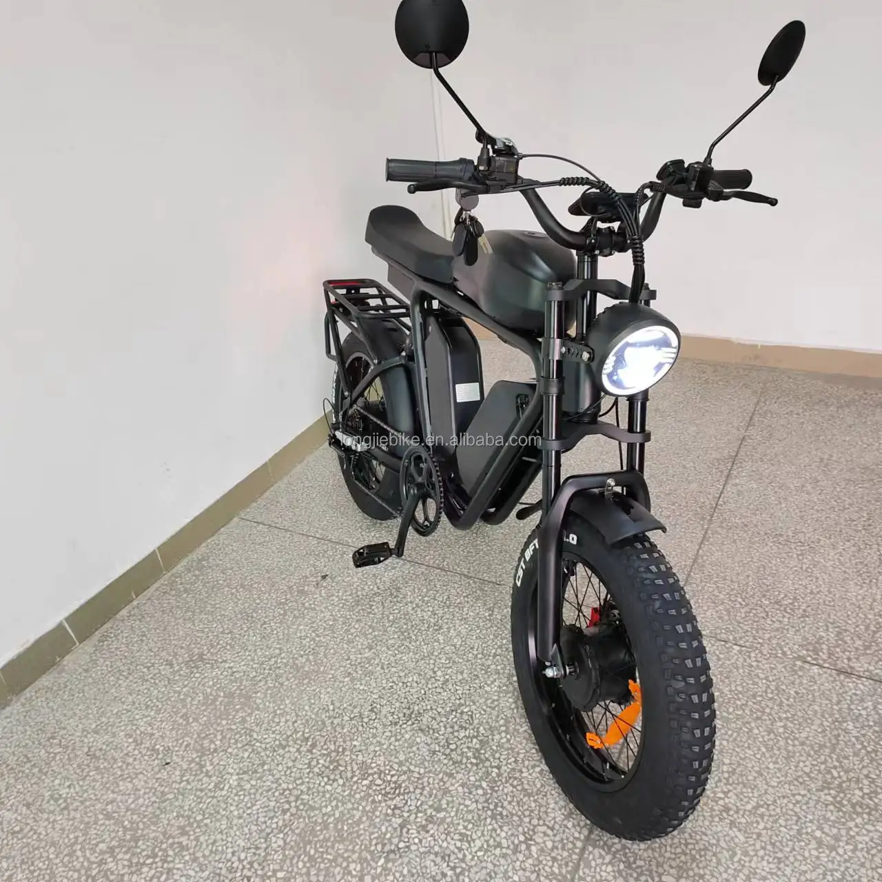 Electric Bike Dual Motor 2000W - Long Range & Full Suspension