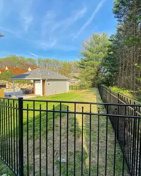 Outdoor Yard Decorative Wrought Iron Houses Gates And Fence Railing ...