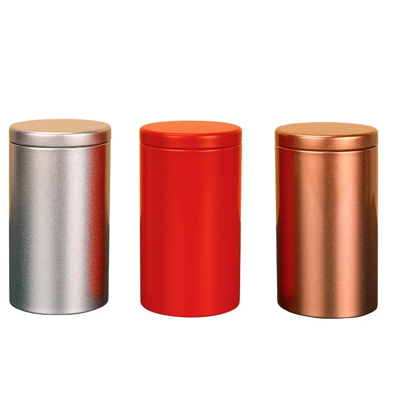 Factory Custom Airtight Metal Tea Can Metal Packaging Powder Coffee ...
