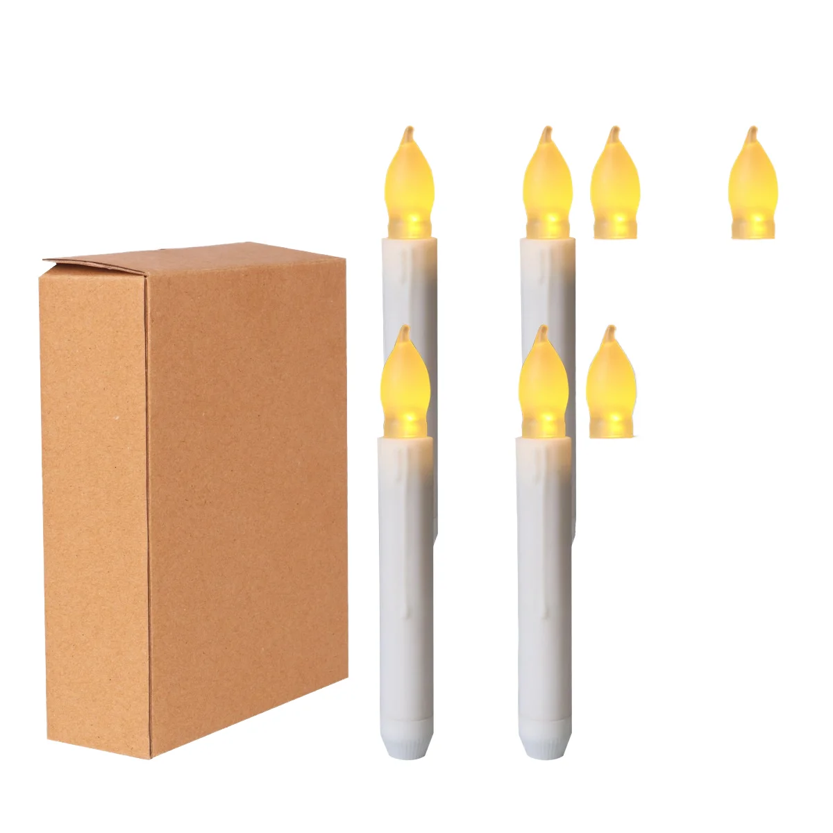 Flameless Magic Wand Remote Floating Candles Battery Operated Hanging ...