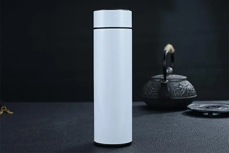 Insulated 500ml Vacuum Thermal Flask with Digital Thermostat