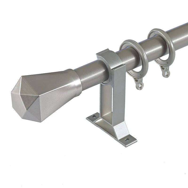 28mm Metal Curtain Rod With Fitting Suit Durable Curtain Rod Holder ...