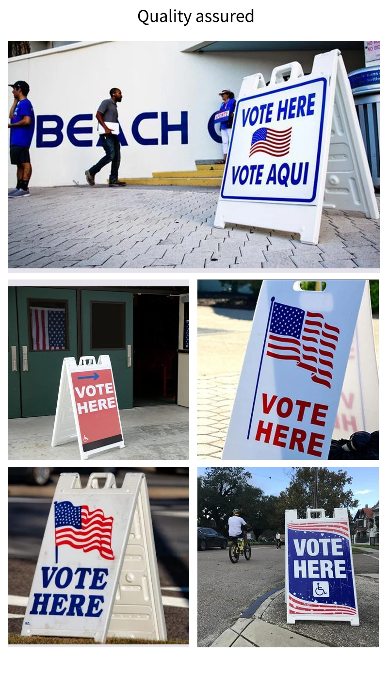 Guidance Signs for Elections - Customized Advertising Boards