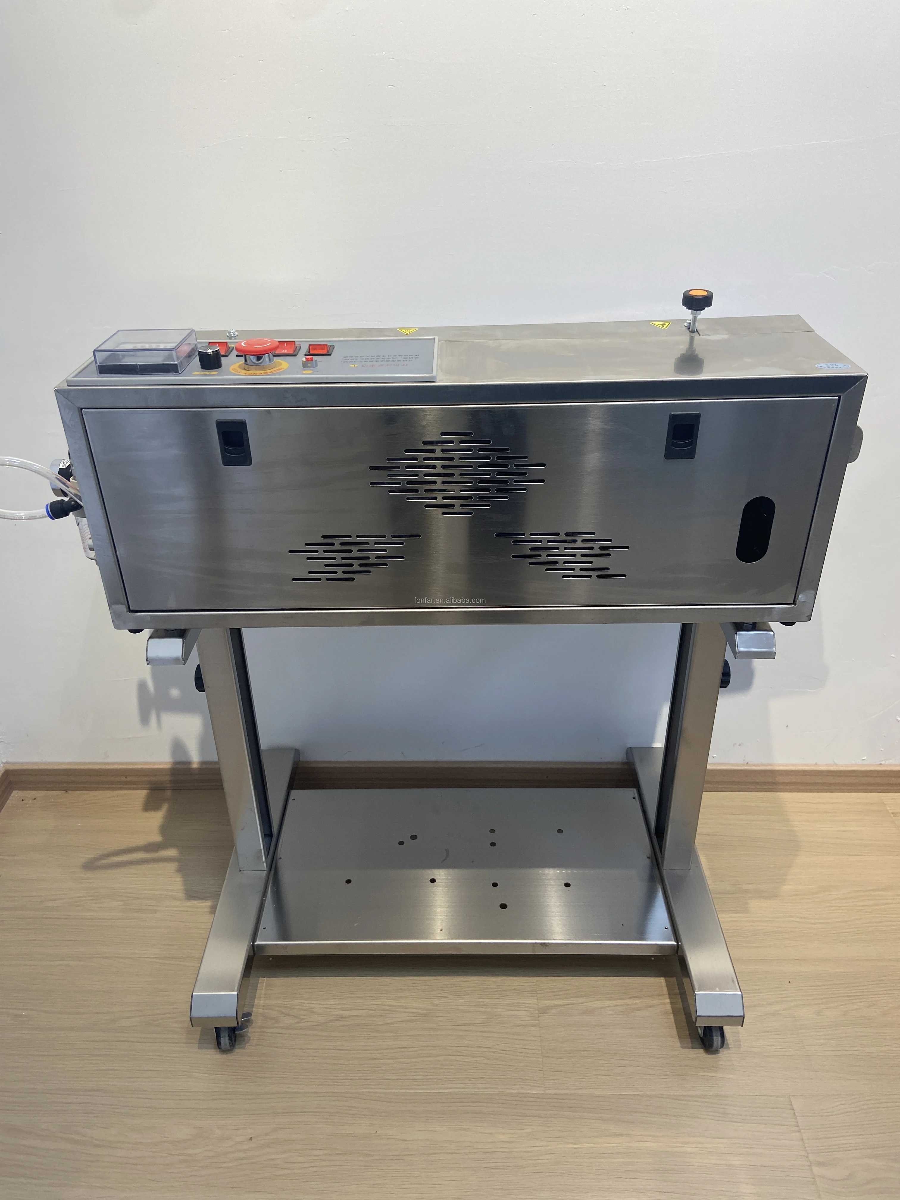 Vertical Nitrogen Flushing Potato Chip Bag Continuous Sealing Machine ...