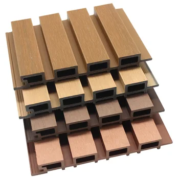 Siding Co-extrusion External Cladding Heat-insulating Wpc Fluted ...