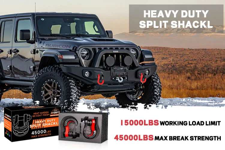 Hls Innovative Split "j" Recovery Shackle Design Jowl Split Tow Shackle ...