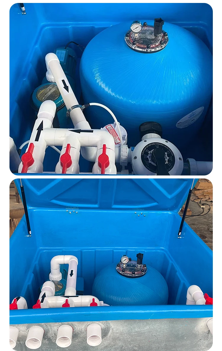 Underground Water Filter System Multifunctional Inground Sand Filter ...