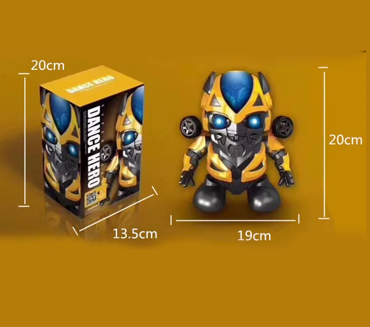 Dancing Bumble-Bee Electric Dance Robot Toy with Light & Music