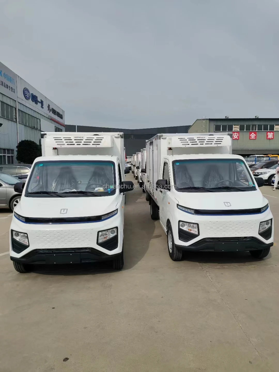 New Energy Truck Van - Refrigerated Electric Vehicle