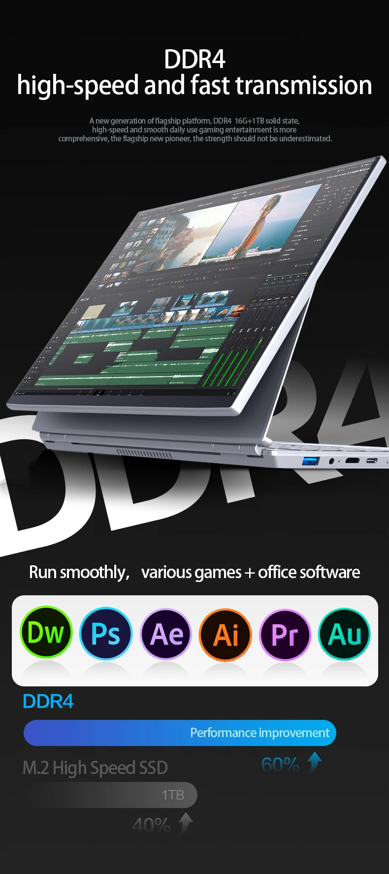 Best Quality 14 Inch Laptop Touch Screen Ddr4 16gb 1tb Ssd Tablet Pc ...