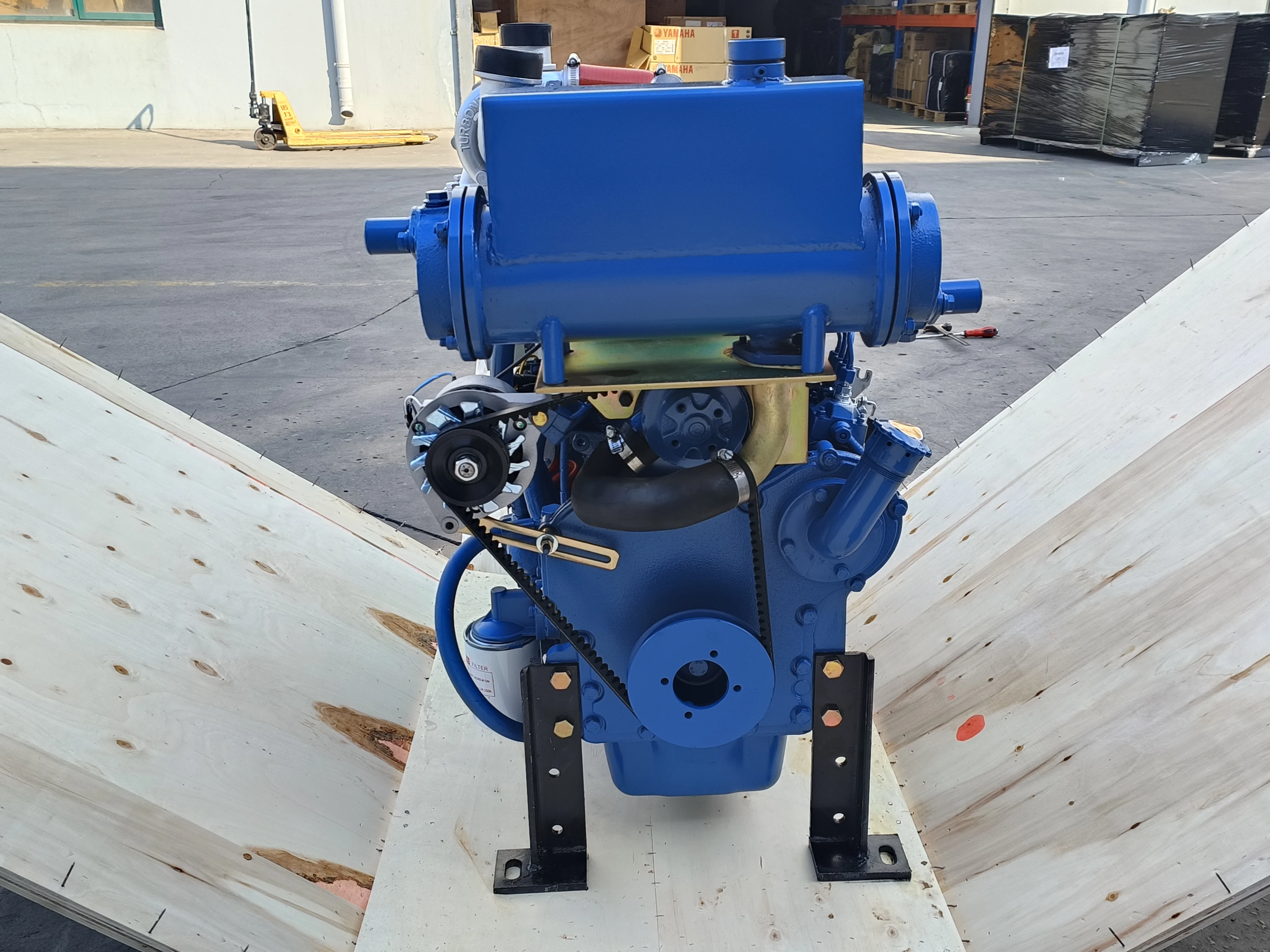 Genuine Ricardo Zh4100zc Marine Diesel Engine Turbocharged Water Cooled ...