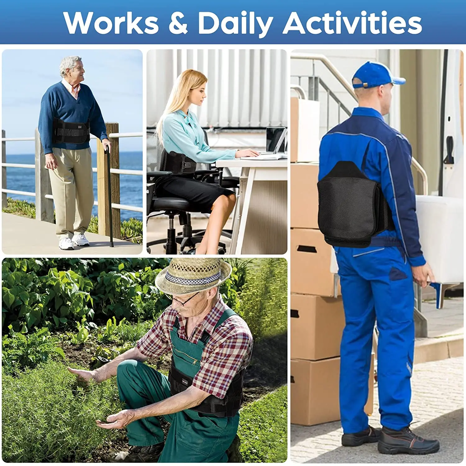 Medical Pain Relieving Back Brace,Lumbo-sacral Orthosis Corset,Spinal ...