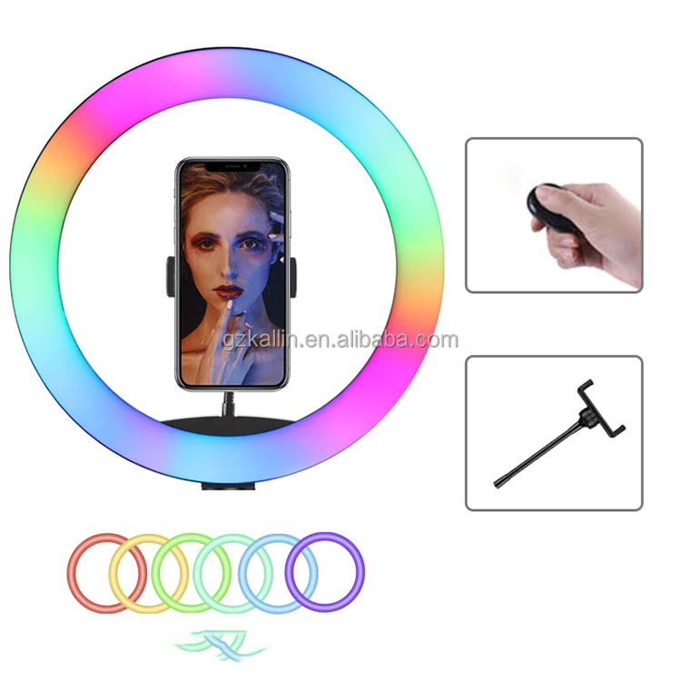 MJ33 13 Inch RGB Ring Light - Perfect for Video & Photos