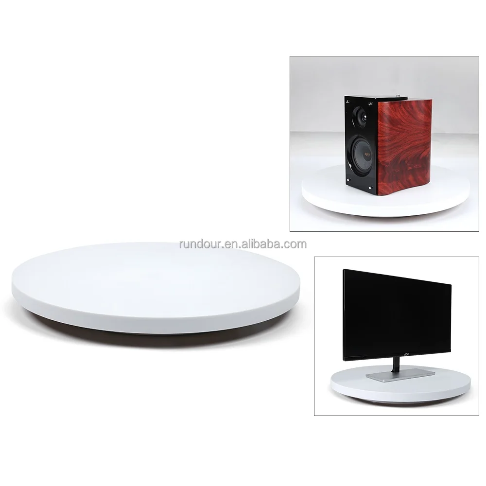 360 Degree Rotating Turntable 60cm Display Base For Jewelry Taking ...