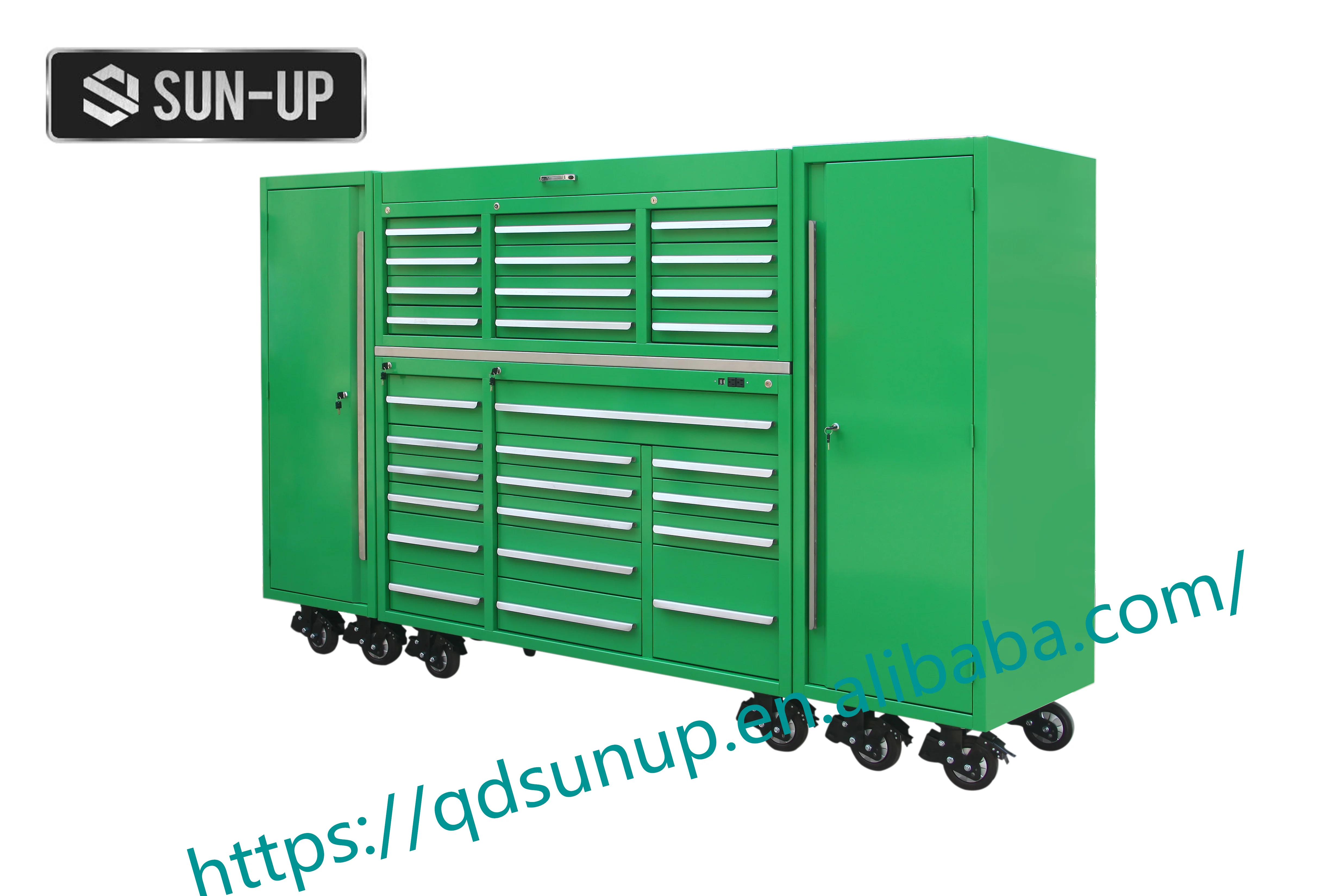 Large Tool Box Chest With Wheels For Tool Cabinet Garage - Buy Large ...