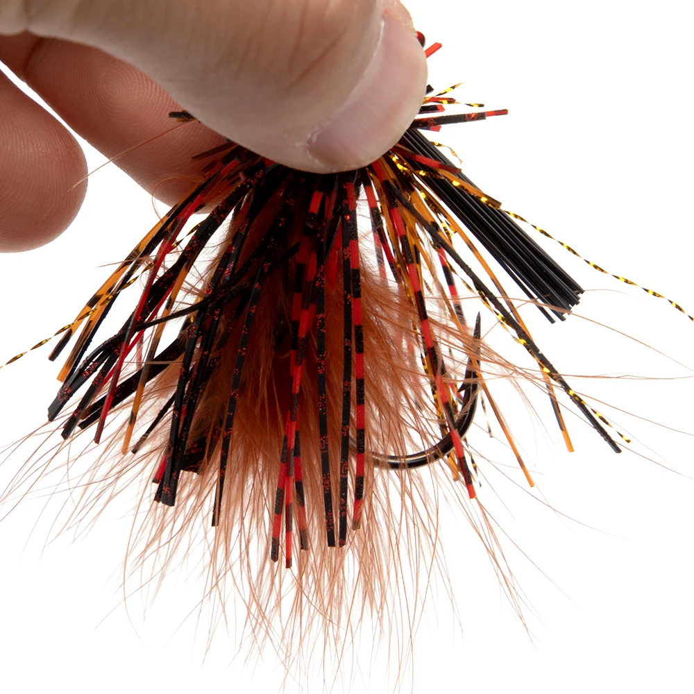 SUPERIORFISHING Tungsten Head Rubber Jig Hook Buzzbait Chatterbait Lure ...