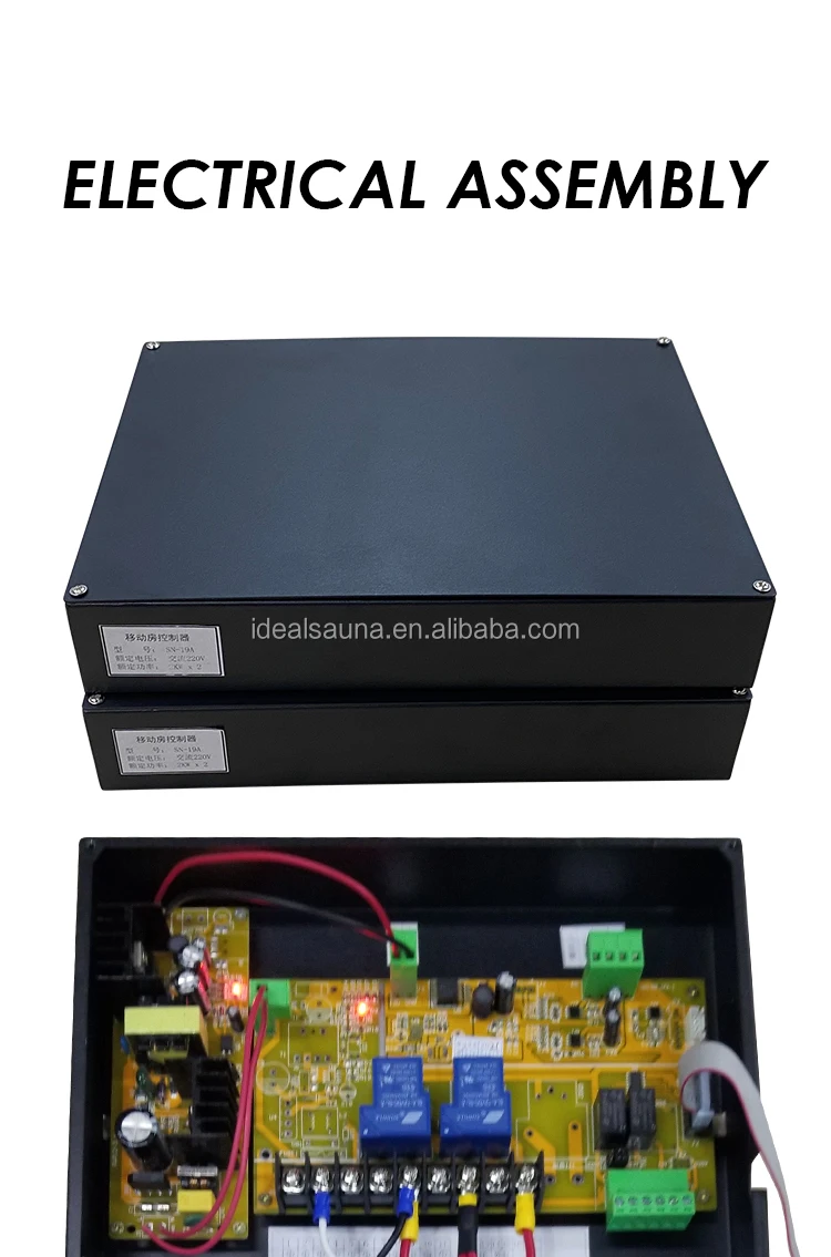 Infrared and Tradition Sauna Room LED Control Panel